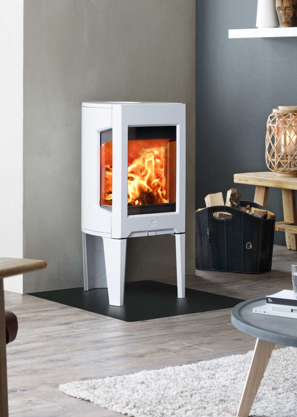 Jøtul F 162 - Liten og tøff vedovn i støpejern - Ildstedet